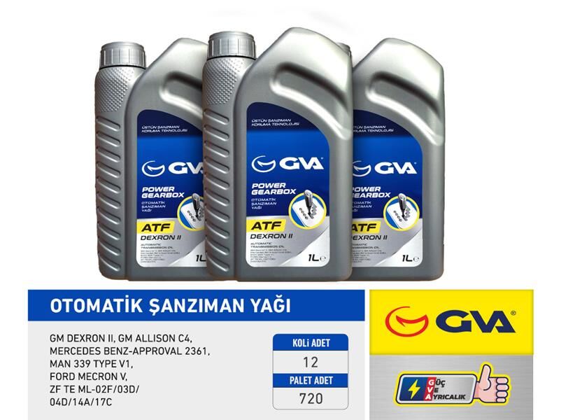 OTOMATİK ŞANZIMAN YAĞI ATF II 1 LT PLATINUM DEXRON II KIRMIZI